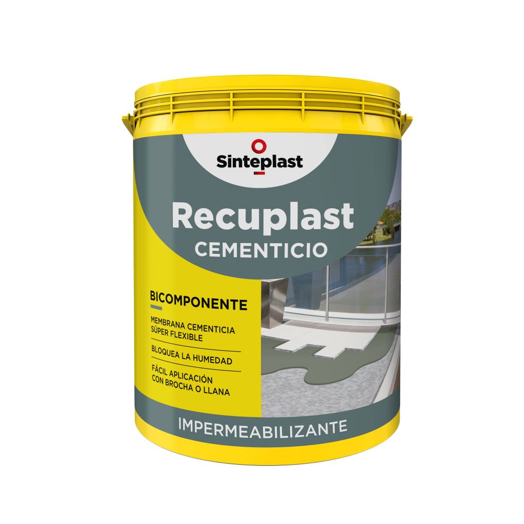 RECUPLAST MEMBRANA CEMENTICIA BICOMPONENTE – Bulonera Rubino SRL